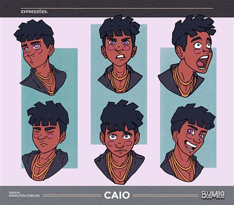 Caio Character Design On Behance