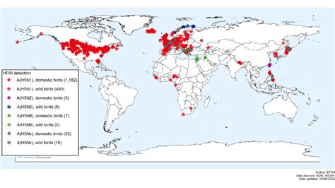 Geographical Distribution Based On Available Geocoordinates Of