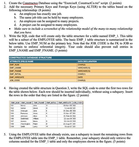 Solved Database Systems Coronelmorris Type Of Sql