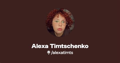 Alexa Timtschenko Instagram Linktree