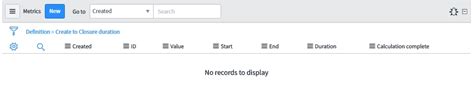 Metrics With Script Calculation ServiceNow Community