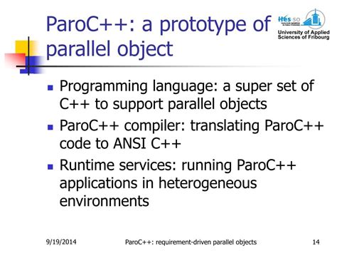 Ppt Paroc A Requirement Driven Parallel Object Oriented Programming Language Powerpoint
