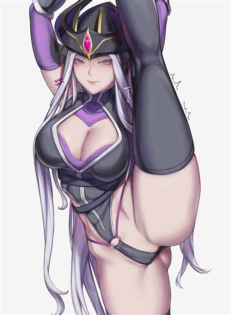 Syndra League Of Legends Drawn By Kumiko Shiba Danbooru