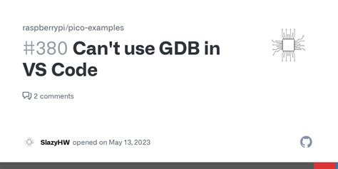 Can T Use Gdb In Vs Code Issue Raspberrypi Pico Examples Github