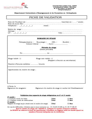 Fillable Online Validation Page 1 Sur 2doc Fax Email Print PdfFiller