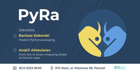 Python Event Network Stx Next