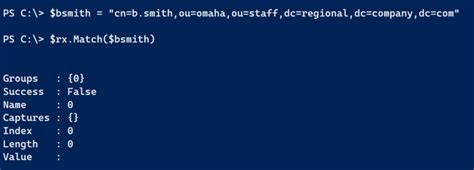 Distinguished Parsing With Powershell And Regex • The Lonely Administrator