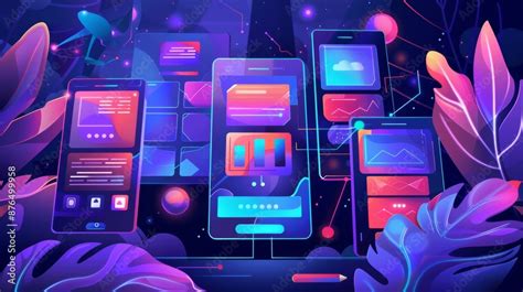 Ui And Ux Design Abstract Concept Vector Illustration Mobile App Ui Design Website Ux User