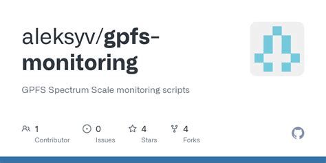 GitHub Aleksyv Gpfs Monitoring GPFS Spectrum Scale Monitoring Scripts