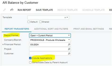 Adding Applied Invoicesdocuments To Payment And Applications Report Community