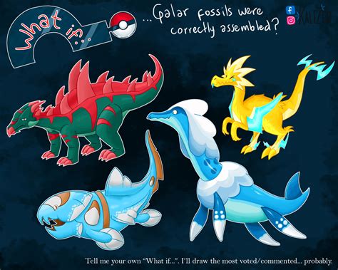 What If Galar Fossils Were Correctly Assembled What Is Your Favourite R Pokemon