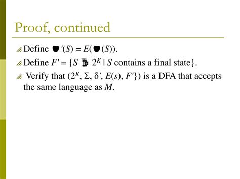 Ppt Nondeterministic Finite Automata Solving Tricky Dfas With