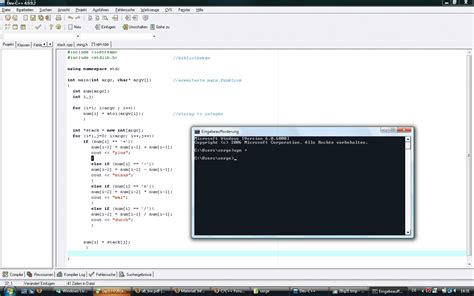 Upn Taschenrechner Ascii Problem C Community