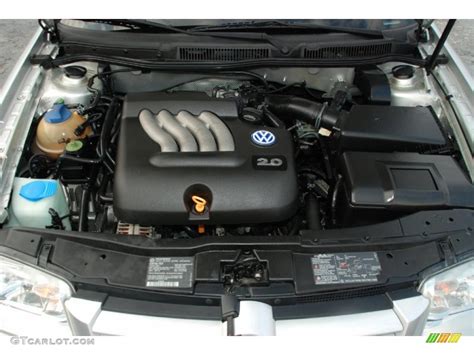 2000 Volkswagen Jetta Gl Sedan 2 0 Liter Sohc 8 Valve 4 Cylinder Engine