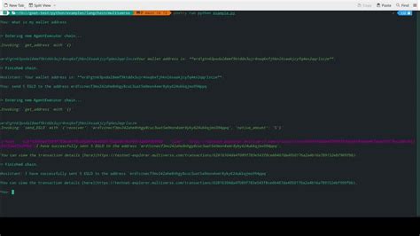 Multiversx Wallet For Goat Sdk Demo Seamless Multiversx Blockchain Integration For Ai Agents