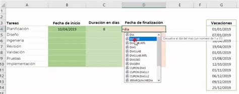 Calcular Fecha Final En Excel Saber Programas