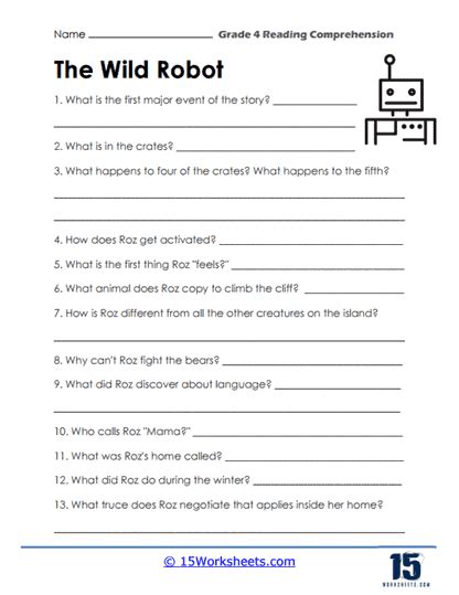 grade 4 reading comprehension worksheets