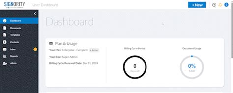 Create A New Document Signority