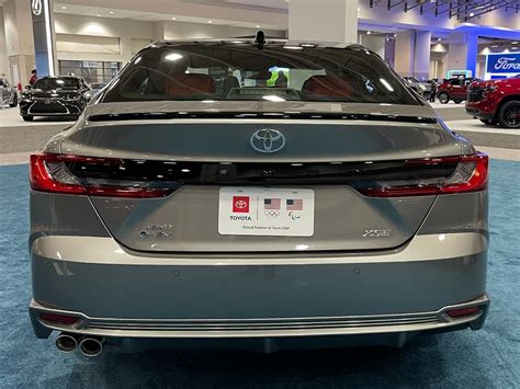 2025 Toyota Camry Xse Awd Shown In Heavy Metal Black Metallic Color