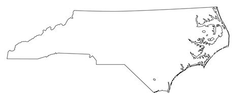 North Carolina Outline Png Clip Art Library