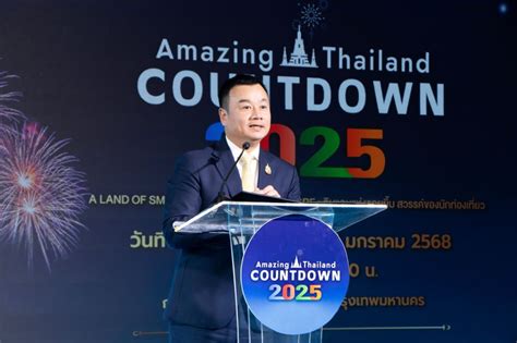 รมว ท่องเที่ยว วางเป้าปี 68 ต่างชาติเข้าไทย 40 ล้านคน ไทยเที่ยวไทย 200 ล้านคน ครั้ง รายได้โต 7 5