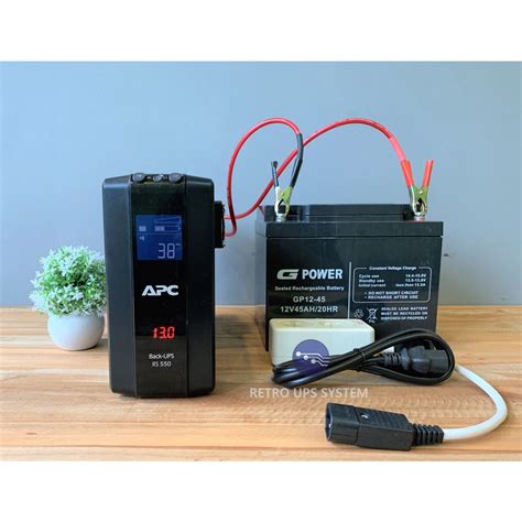 Jual Ups Modif Modifikasi Aki External Apc Back Ups Pro 550 Br550gi Shopee Indonesia