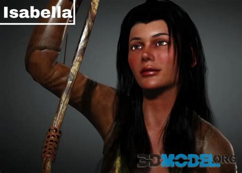 3d Model Isabella