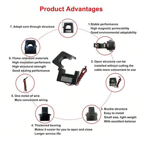 Current Transformer Ct Ac 0 66kv Applicable For 200a 300a 400a Ammeter Current Transformer
