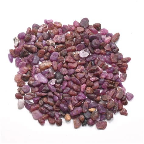 Ruby 20g Natural Chips Lot Terrarocks