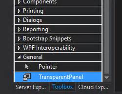 Vb Net How To Set Transparent Opacity To Panel Stack Overflow