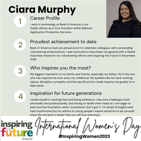Ciara Murphy Itfi International Womens Day Inspiring The Future Ireland