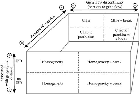 Summary Of The Patterns Of Genetic Connectivity That May Result From Download Scientific