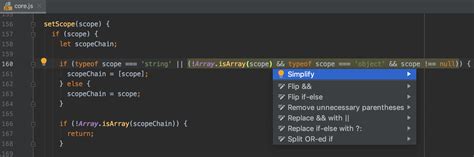 webstorm 2019 2 eap 6 simplify conditions improved support for vue