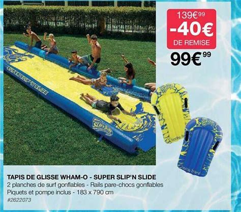 Promo Tapis De Glisse Wham O Super Slip N Slide Chez Costco ICatalogue Fr