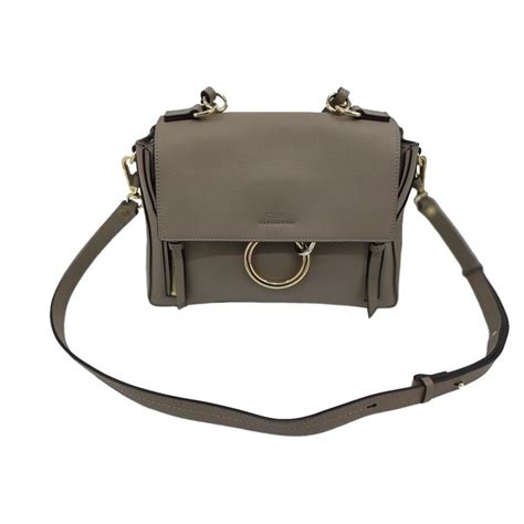 Chloe クロエ「未使用品」faye Dayフェイ デイ 2way レザー ハンドバッグ ショルダーバッグ （3511） お宝堂
