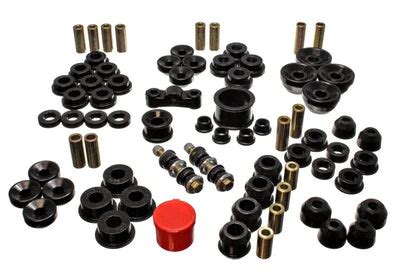 Energy Suspension Black Hyper Flex Master Bushing Set Fits 1990 1993