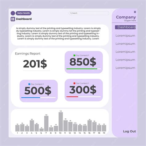 Premium Vector Use Of Realtime Analytics Performance Metrics And Data Visualization In An