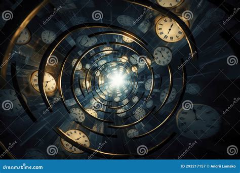 Temporal Spiral Vortex Stock Illustration Illustration Of Journey
