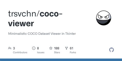 Github Trsvchncoco Viewer Minimalistic Coco Dataset Viewer In Tkinter