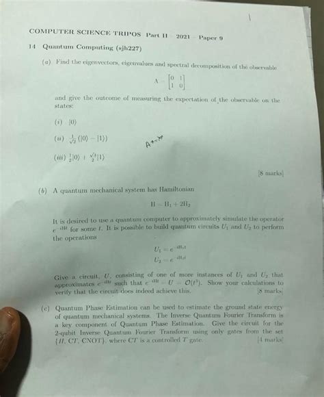 [solved] a find the eigenvectors eigenvalues and spectr