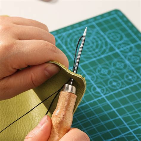 Инструменти за шиене на кожа с восъчен конец Игли за шиене Кука за шило Шило Прежди Ножици за