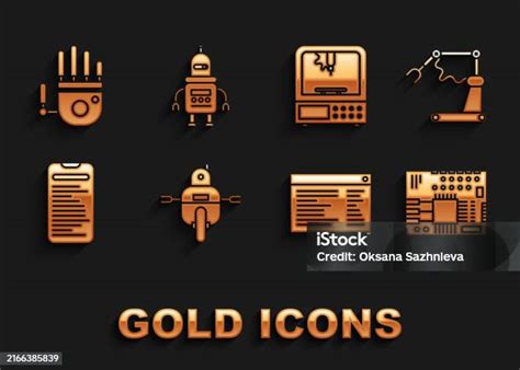 Set Robot Industrial Machine Robotic Robot Arm Hand Factory Printed Circuit Board Pcb Software