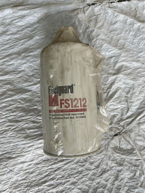 Fleetguard Fs1212 Fuel Filter Cross Reference
