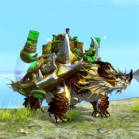 File Crested Dragon Siege Turtle Skin  Guild Wars 2 Wiki Gw2w