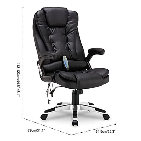 Paddie Ergonomic Executive Office Chair With Massage And Heating