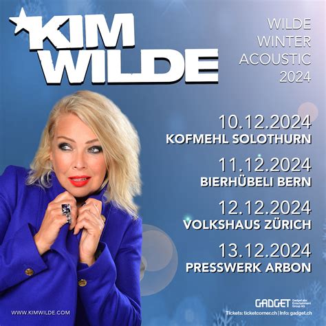 Kim Wilde Concerts Et Festivals 2024