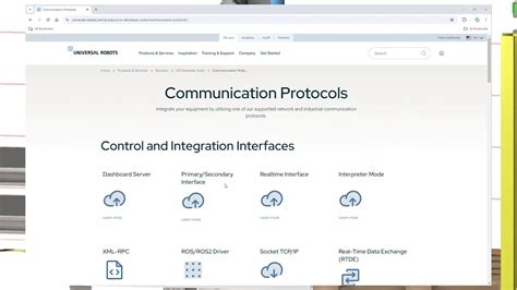 Urscript 5 Interface And Remote Urscript Youtube