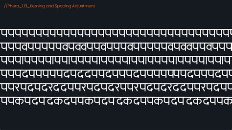 Phera A Devnagari Font Design Behance