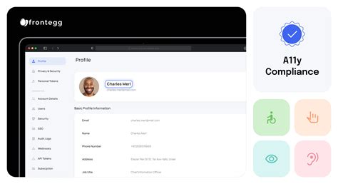 frontegg adds core a11y accessibility features frontegg