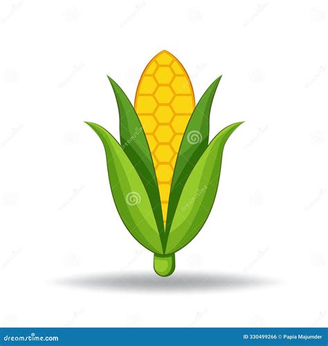 Corn Nutrient Rich And Versatile Crop Vector Illustration
